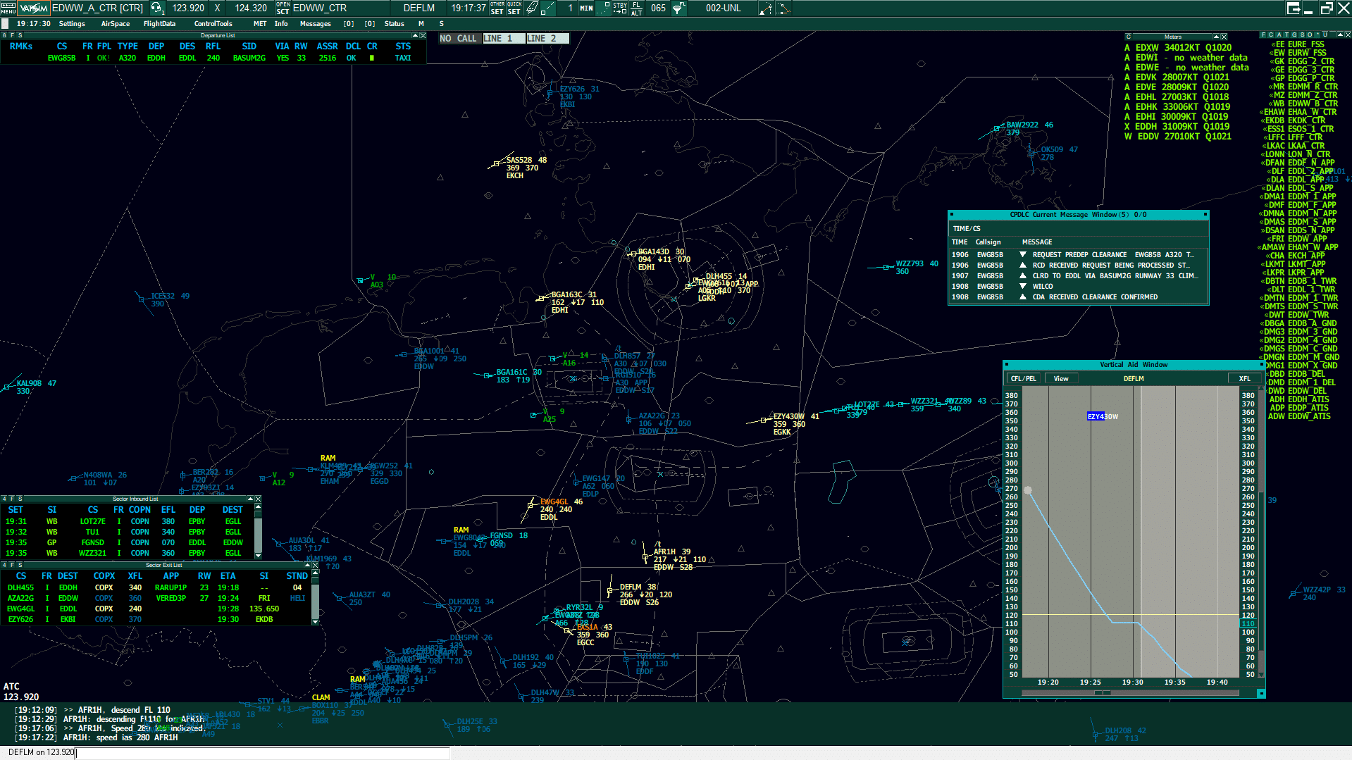 Lotsen auf VATSIM – Cruiselevel