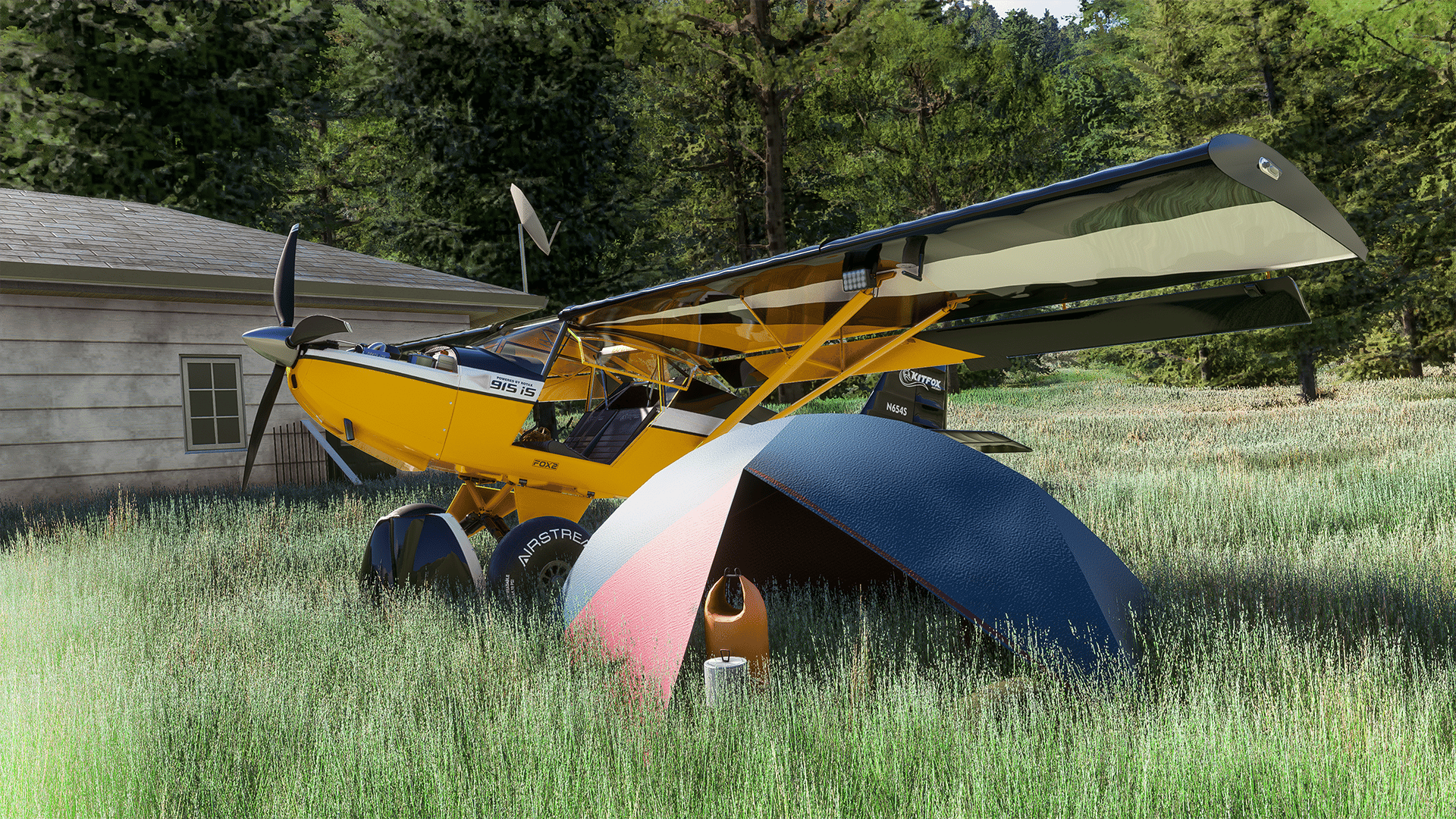 Kitfox auf der Box - Cruiselevel