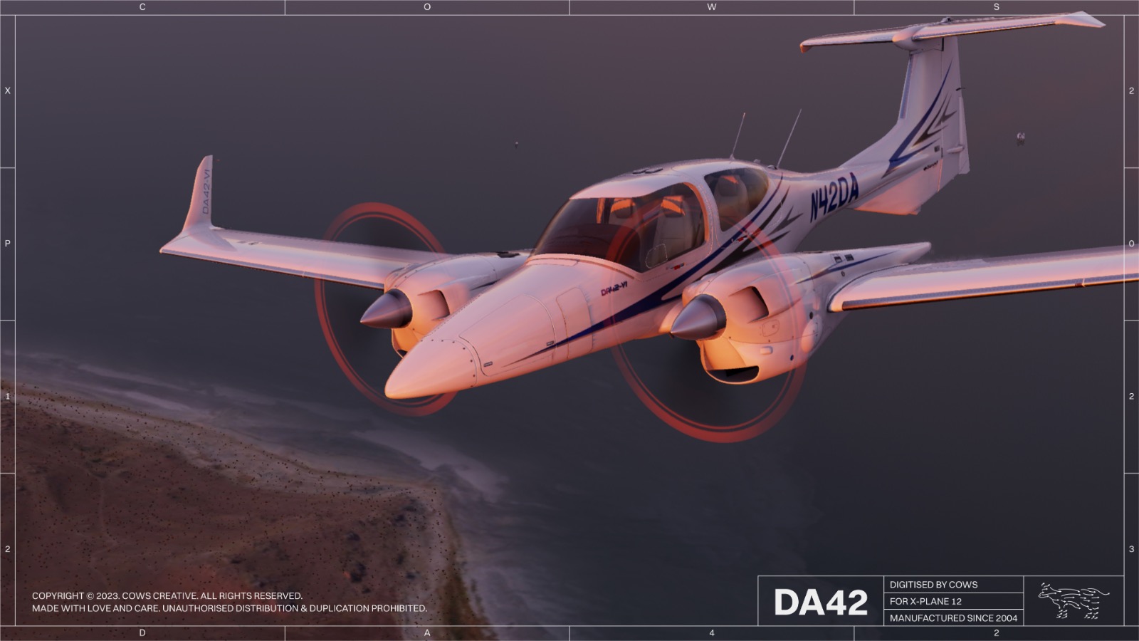 Diamond DA42 die Zweite – Cruiselevel