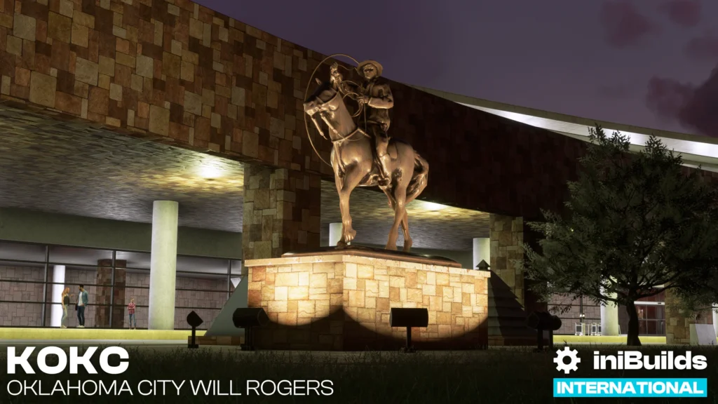Cowboy Airport von iniBuilds - Cruiselevel