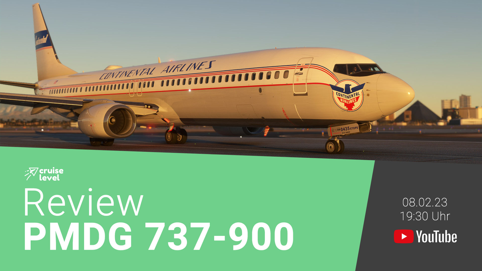 Wir zeigen euch die PMDG 737-900 – Cruiselevel