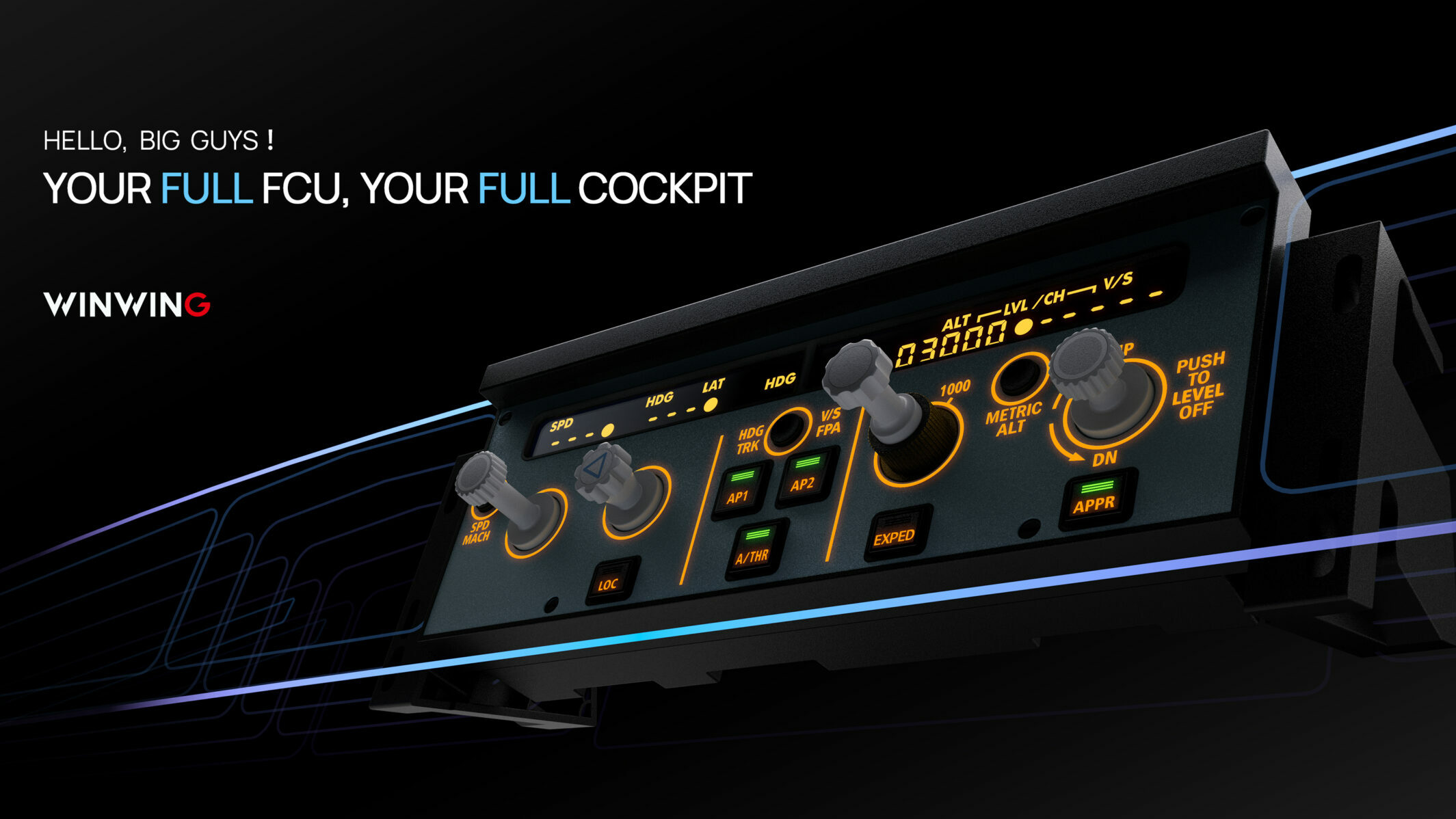 Winwing arbeitet an günstiger FCU - cruiselevel.de