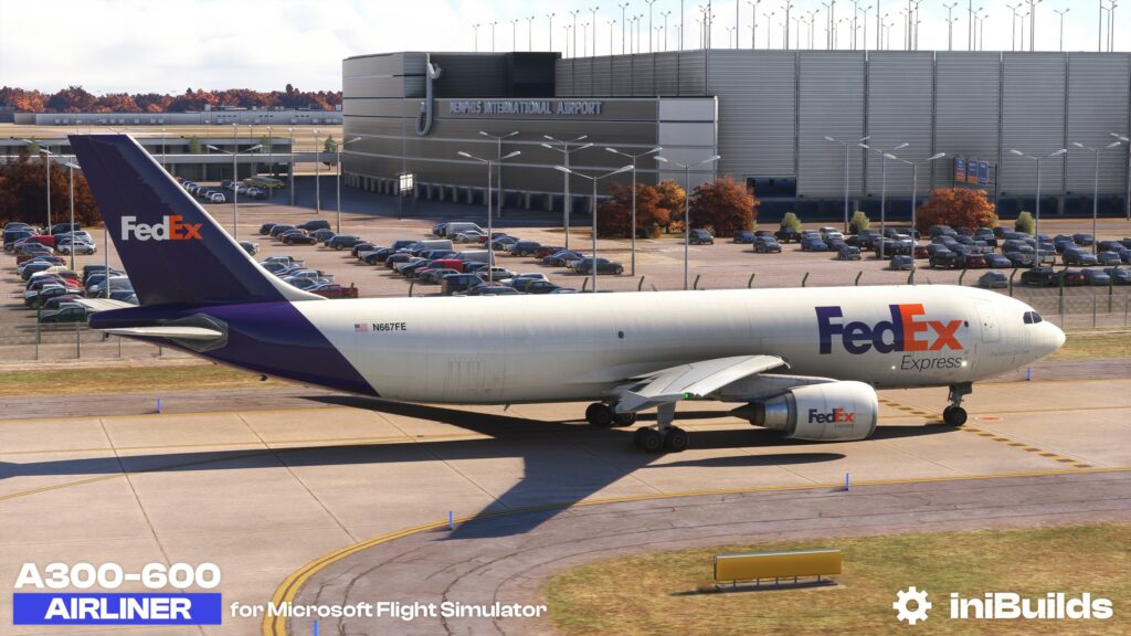 iniBuilds A300 startbereit - Cruiselevel