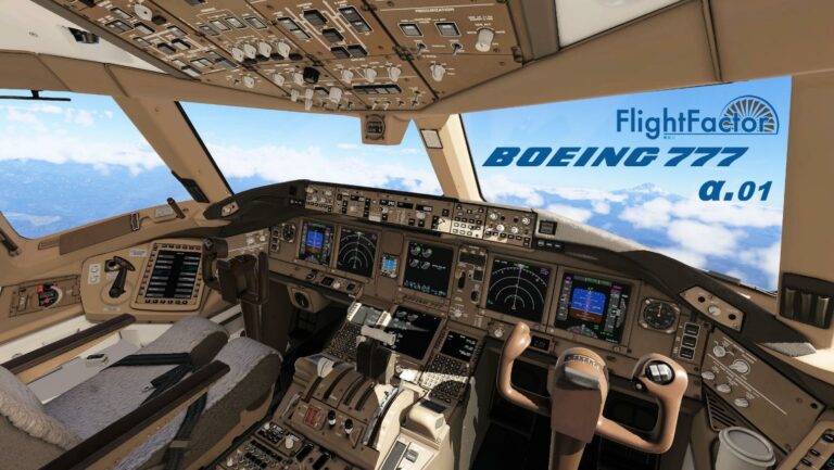 Flight Factor 777 steuert Open Beta an - Cruiselevel