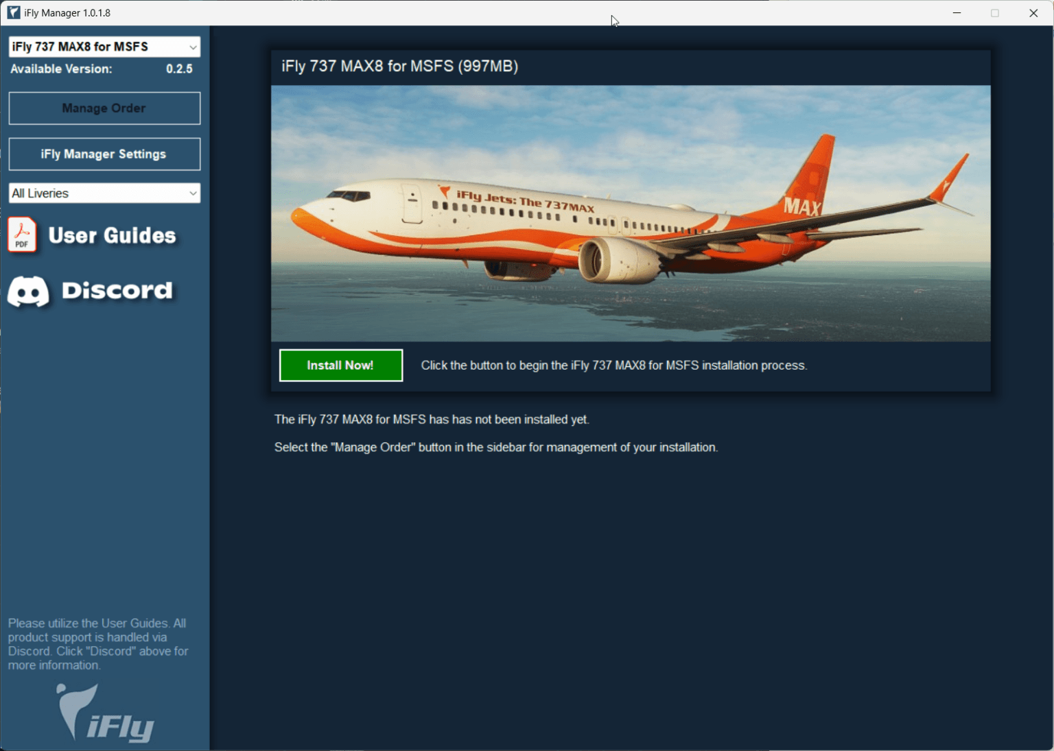Ok, ähm... iFly hat die 737 MAX8 veröffentlicht - Cruiselevel