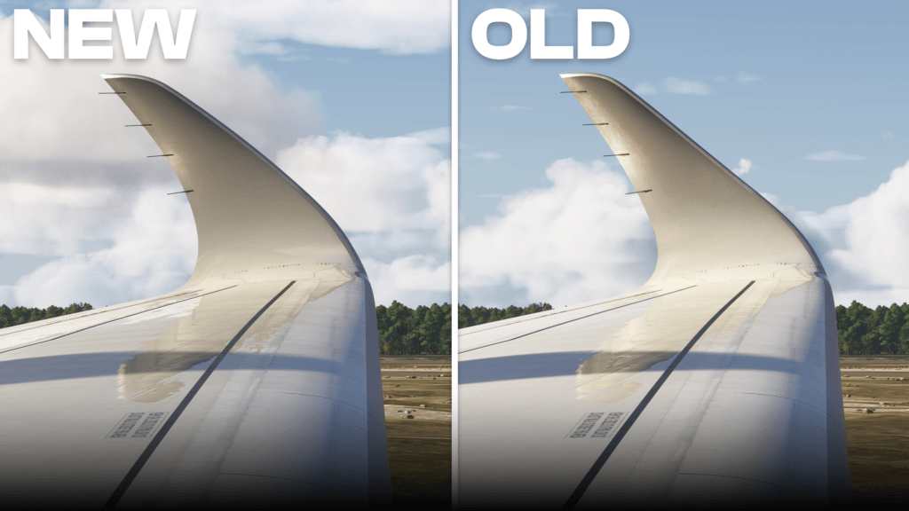 iniBuilds: A350 bekommt viertes Update und neue Winglets - Cruiselevel