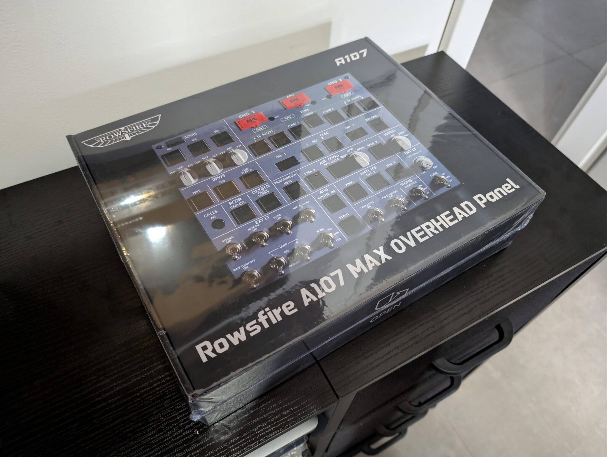 Review : Rowsfire A107 Overheadpanel – Cruiselevel