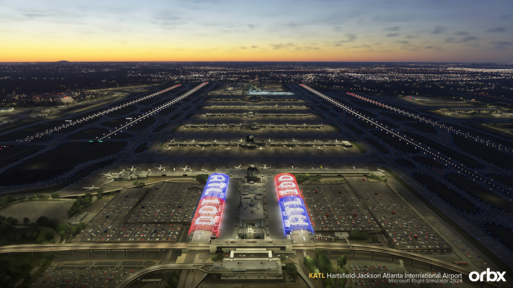 Orbx: KATL Atlanta für Microsoft Flight Simulator 2024 veröffentlicht ...